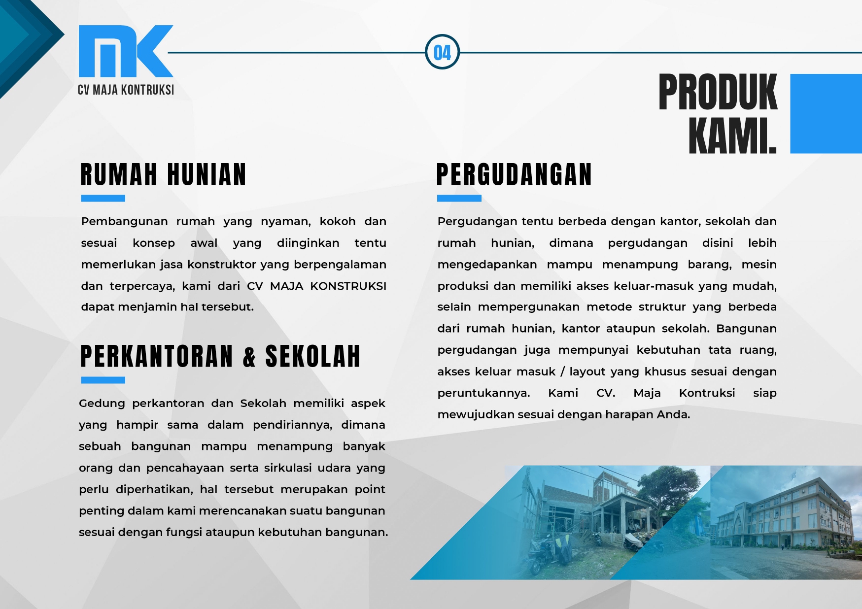 Cara Membuat dan Contoh Company Profile Kontraktor
